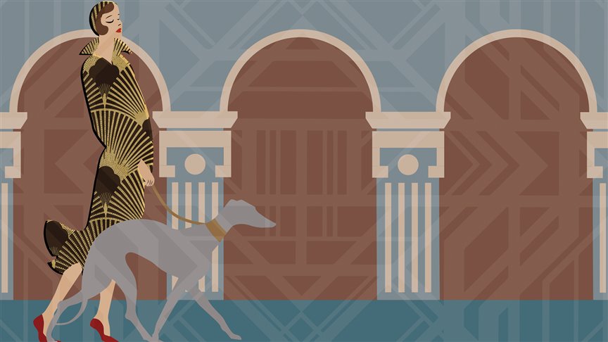 Universo déco (II): Vestirse de déco | Fundación Juan March